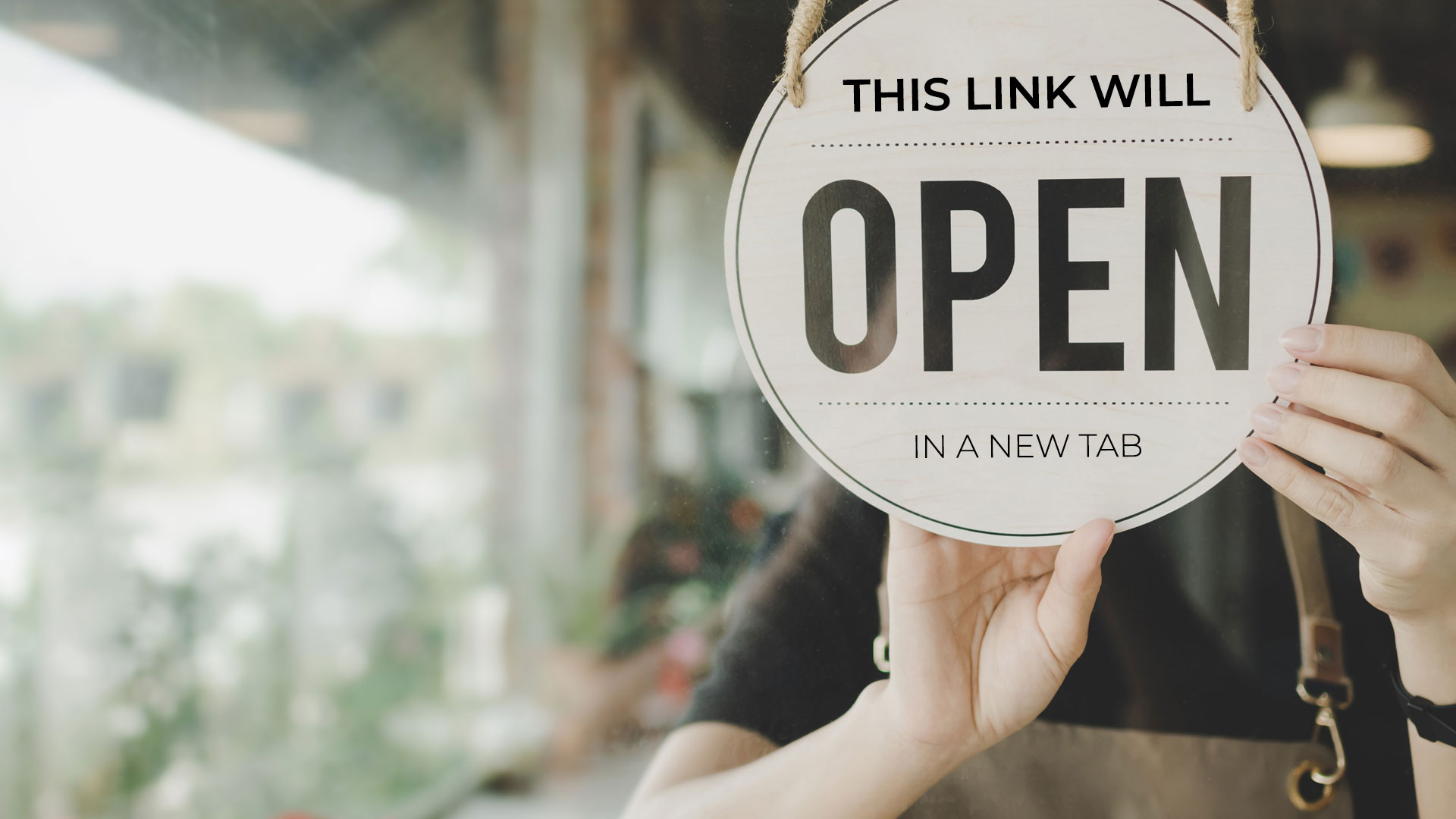 Ensure Links Explain They Open in A New Tab